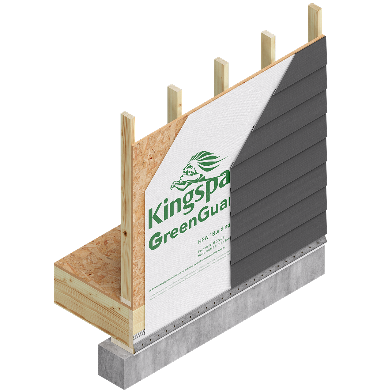 GreenGuard HPW Building Wrap | Kingspan US