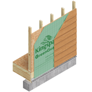 GreenGuard RainDrop 3D Building Wrap | Kingspan US