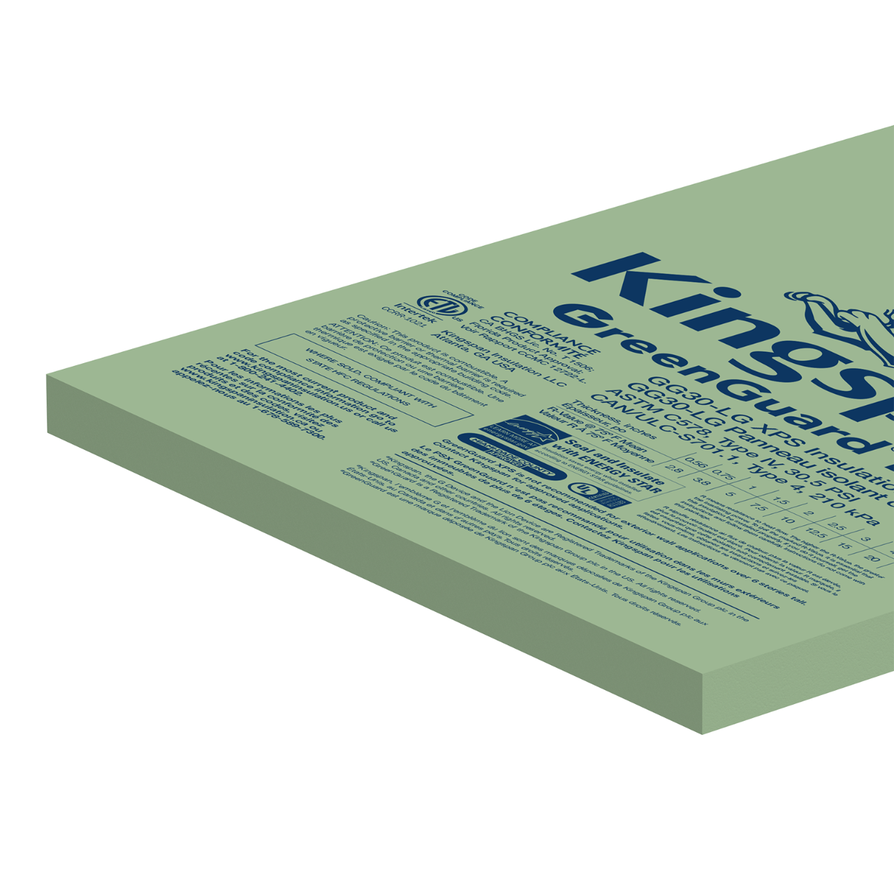 Greenguard Gg30 Lg Xps Insulation Board Kingspan Ca