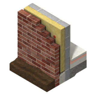K-Roc Partial Fill Cavity Wall Slab | Kingspan IE