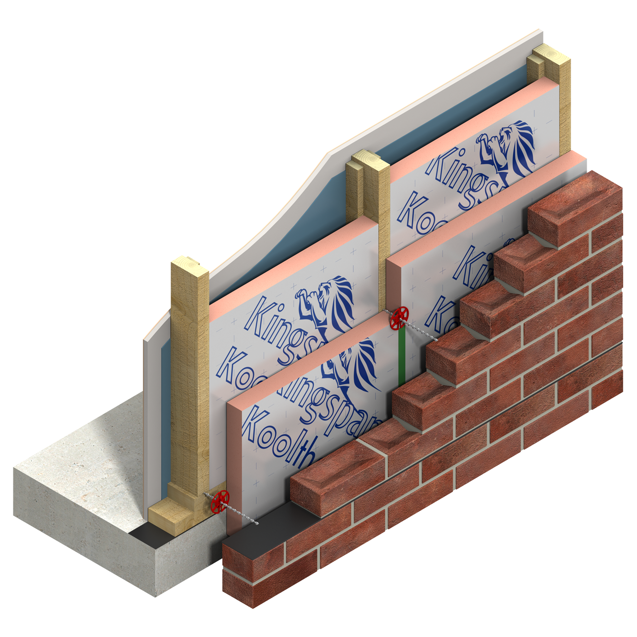 Kooltherm K12 D Isoleringsplade til Træskonstruktioner