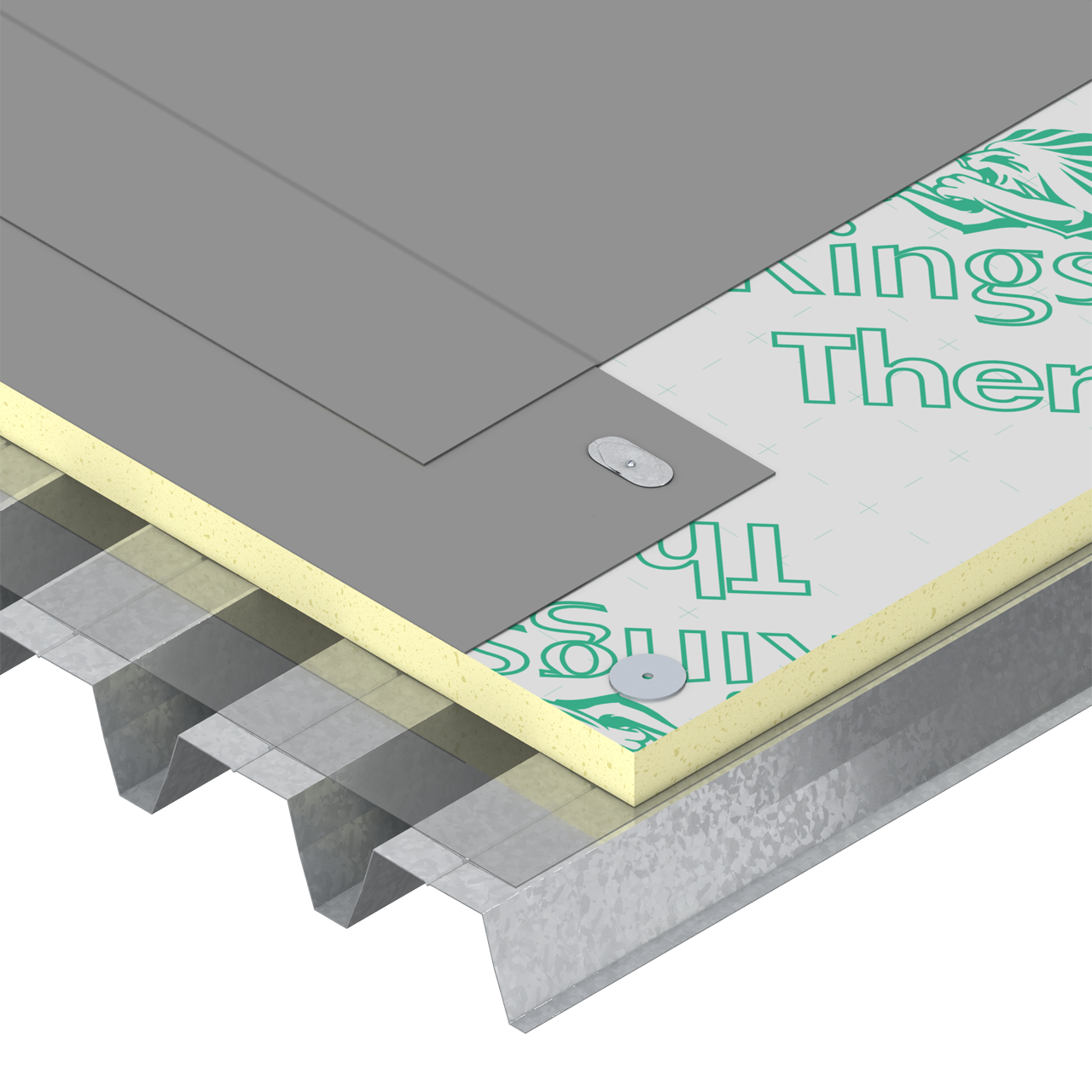 Therma TT46 Panneau Pente Intégrée Toiture Plate | Kingspan FR-BE