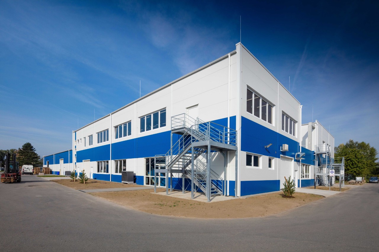 Montovaná výrobní hala společnosti ALTECH v Uherském Hradišti