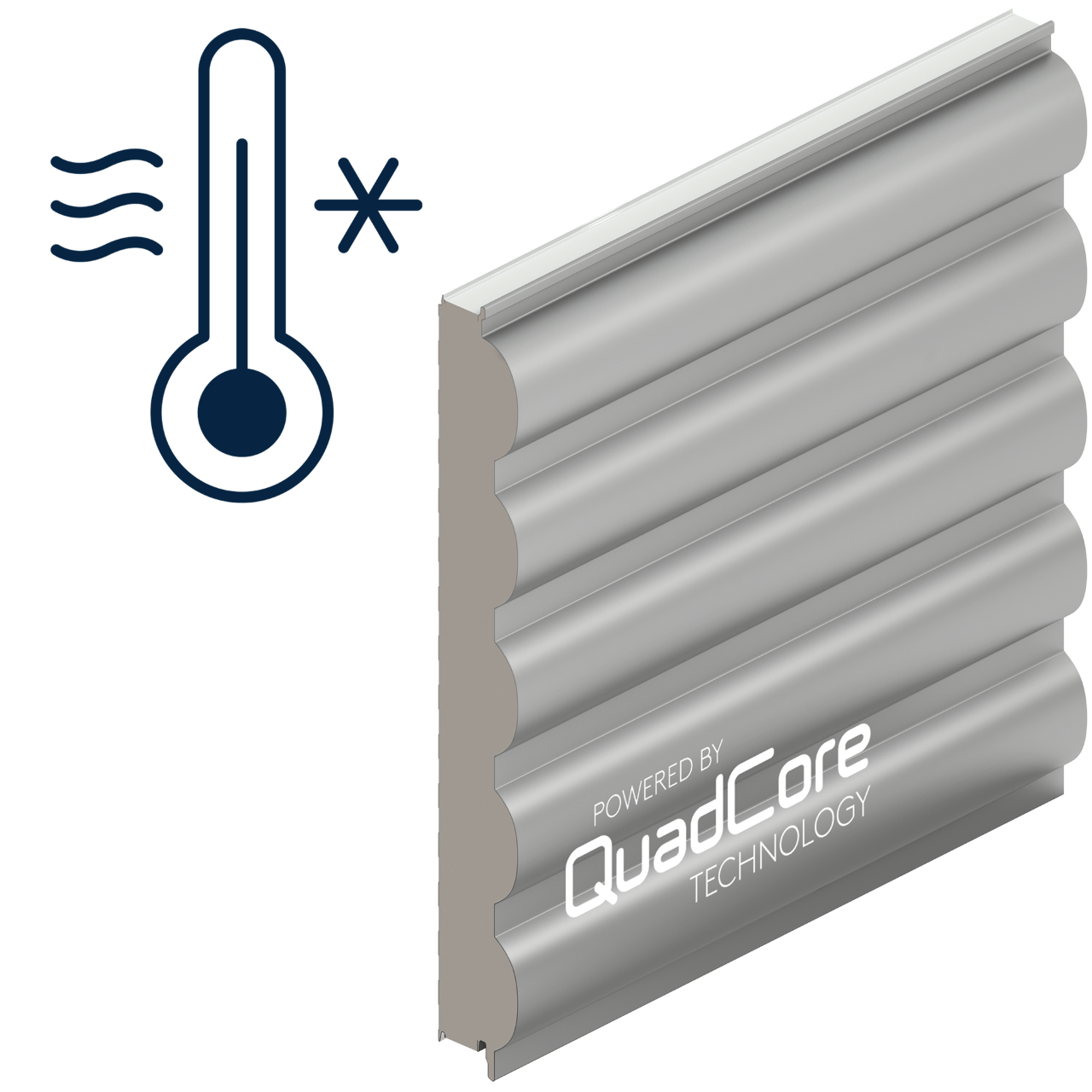 QuadCore Curved Wall Panel | Kingspan GB