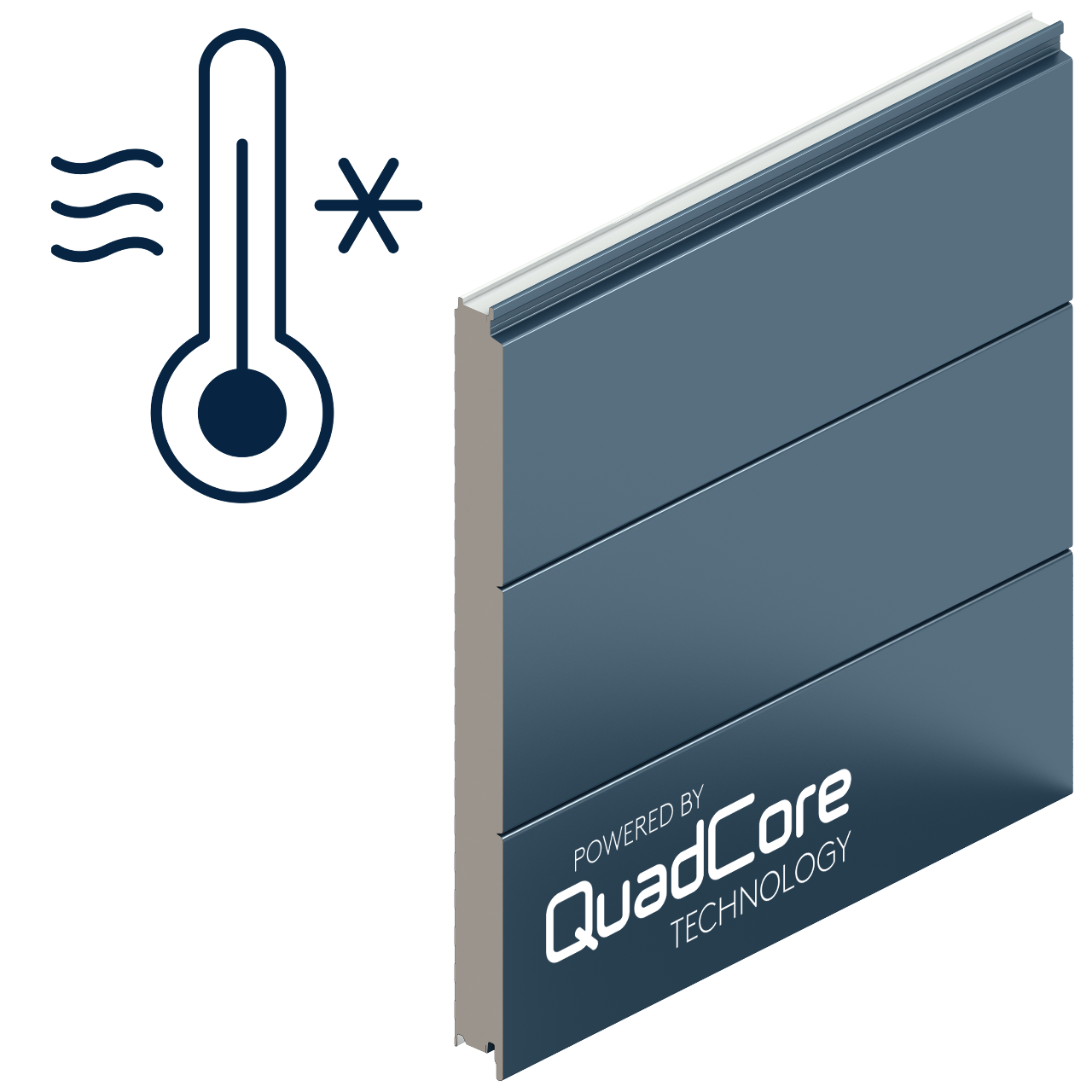 QuadCore Evolution Multi Groove Wall Panel | Kingspan GB
