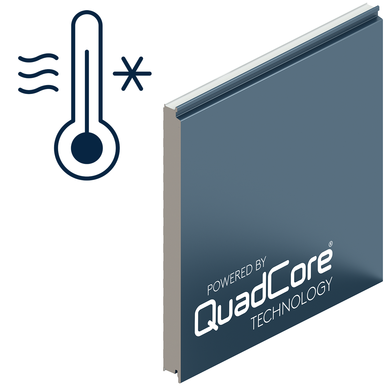 QuadCore Evolution Axis Wall Panel | Kingspan GB