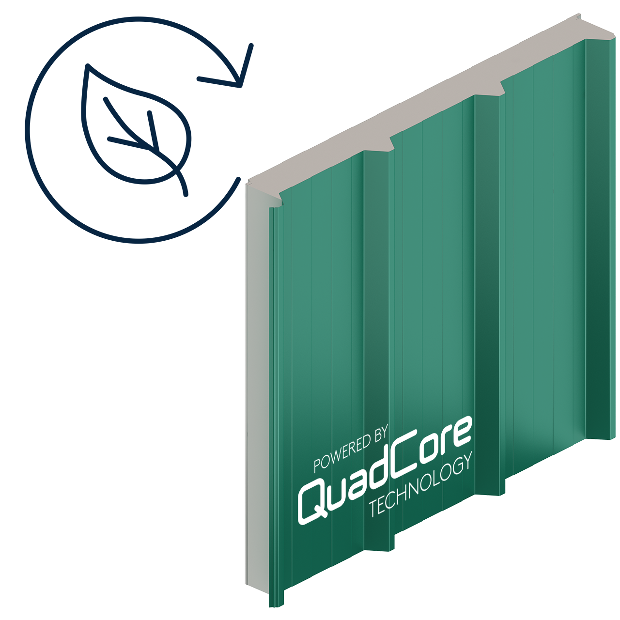 QuadCore KS100PRW Wall Panel