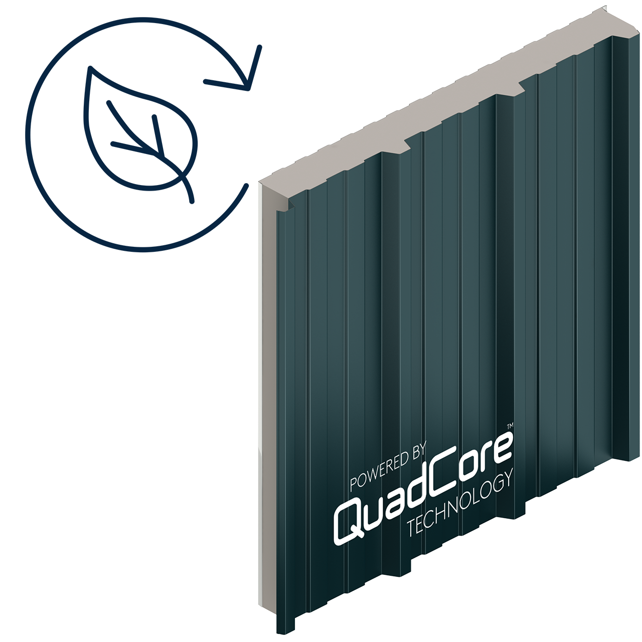QuadCore KS1000RW Wall Panel