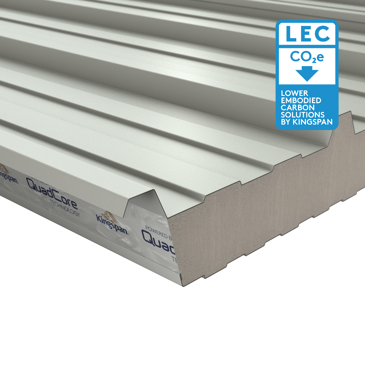 QuadCore KS1000RW LEC Roof Panel | Kingspan GB