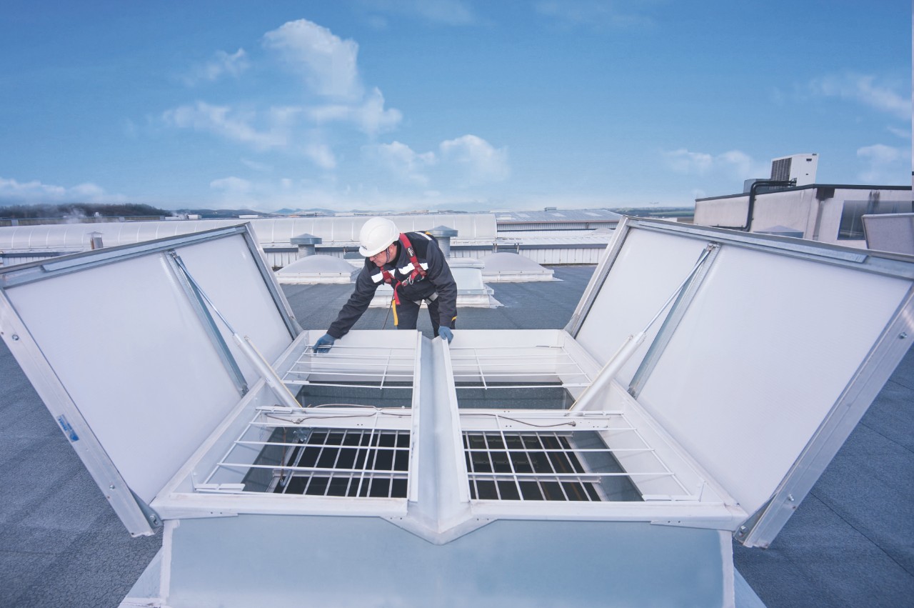 Rookluiken | Kingspan NL-BE