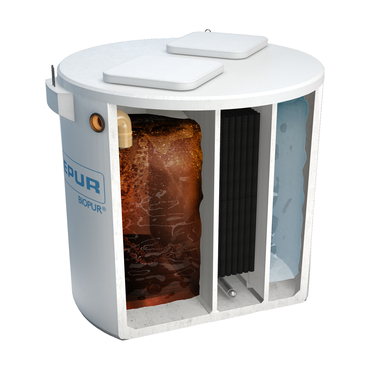 Microwaterzuiveringsinstallatie EPUR BIOPUR | Kingspan NL-BE