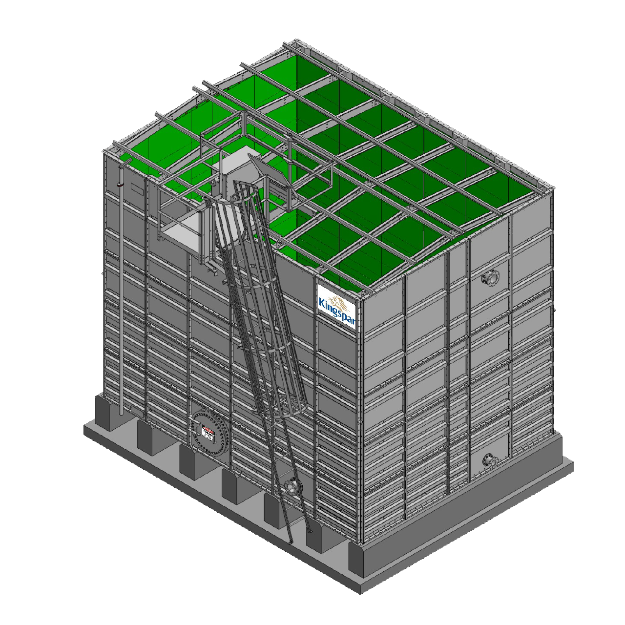 KSS Kingspan Square Industrial Tank | Kingspan AU