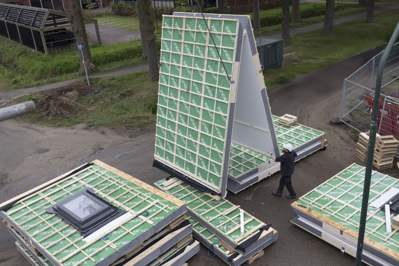 Efficiënt bouwen met Unidek Scharnierdak | Kingspan NL