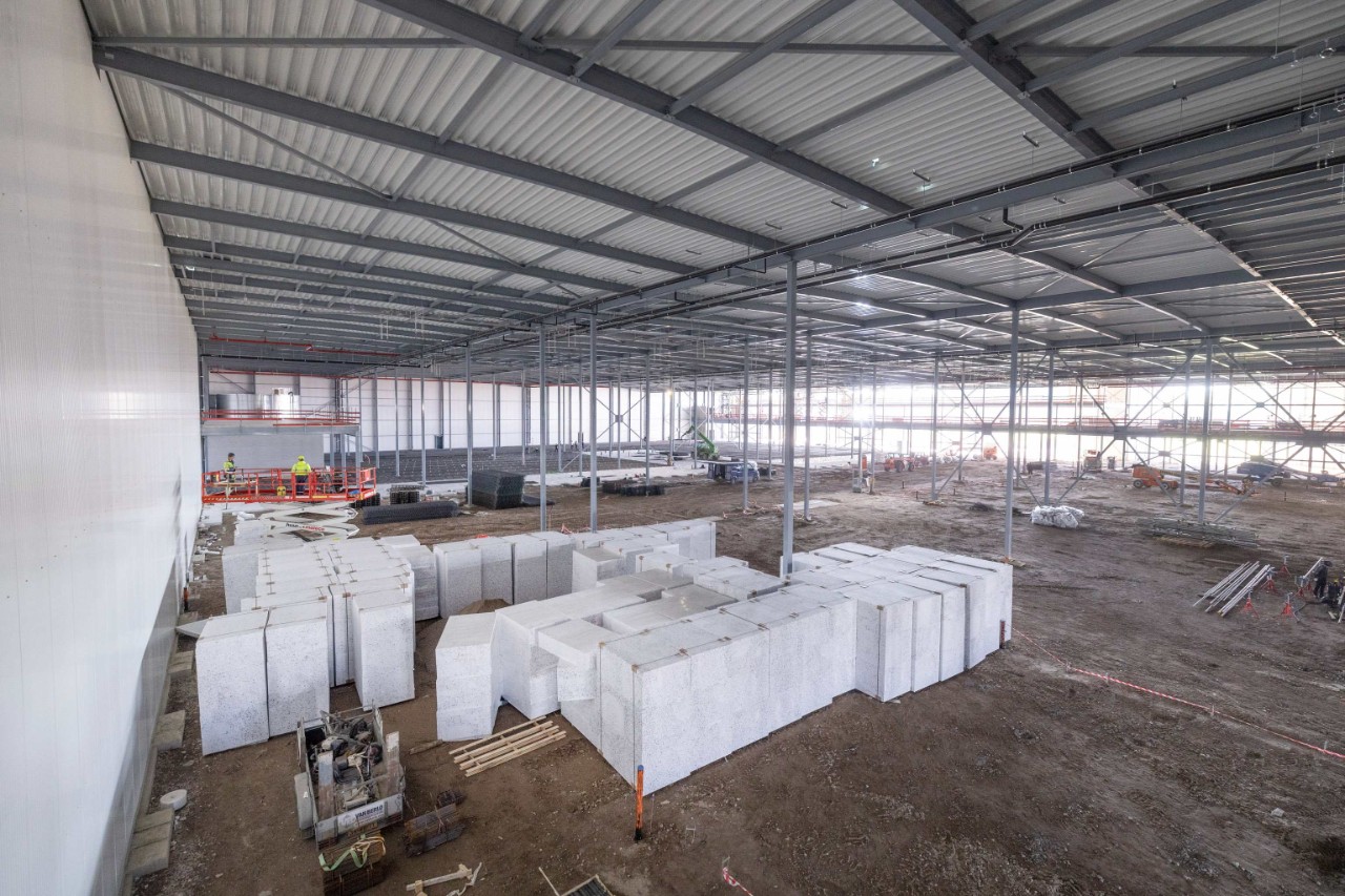 Kingspan Unidek levert 35.000 m² vloerisolatie voor distributiecentrum ...