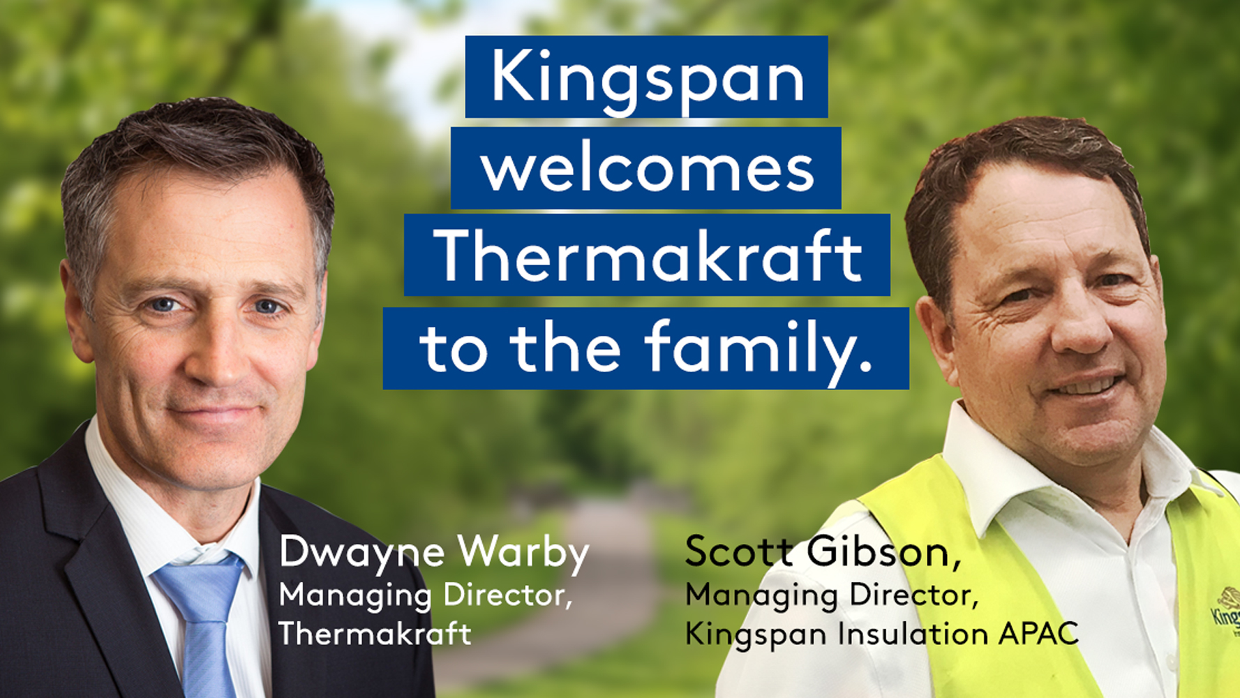 Kingspan Welcomes Thermakraft to the Family | Kingspan AU