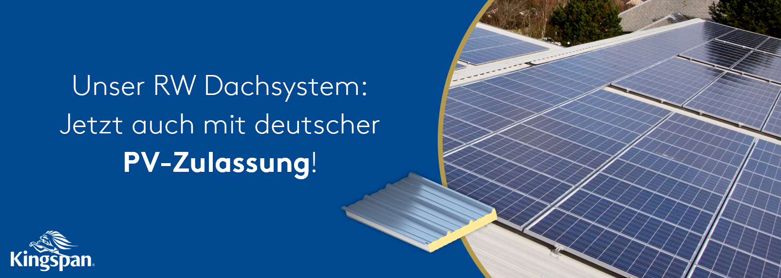 Zukunftssicher bauen: Photovoltaik fürs Gewerbedach | Kingspan DE