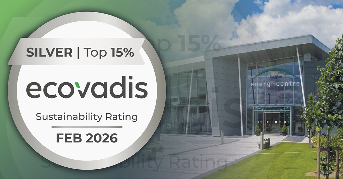 Kingspan Insulated Panels Ecovadis Rating | Kingspan GB