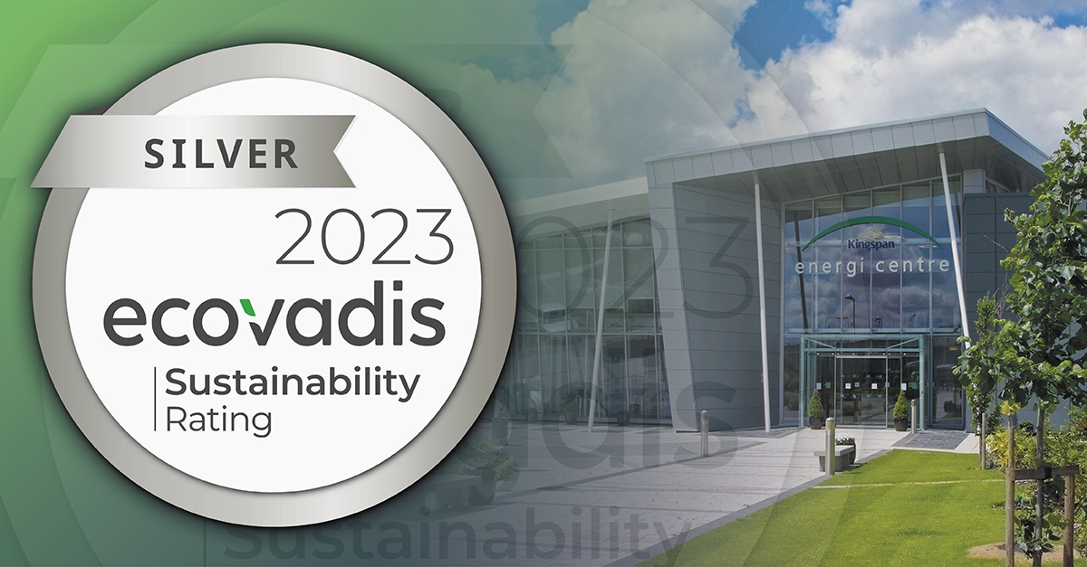 Kingspan Insulated Panels Achieves Ecovadis Rating | Kingspan IE