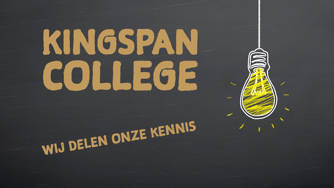 Kingspan College voor actuele en up-to-date kennis | Kingspan NL